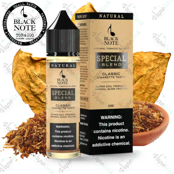 Black Note - Special Blend (Classic Cigarette Taste) – Vapelink Australia