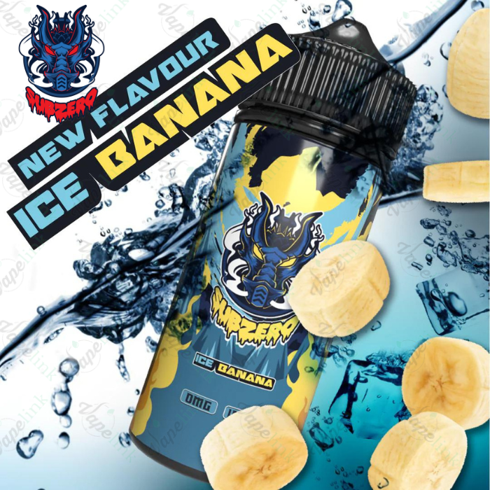 Sub Zero - Ice Banana 100ml | E Juice – Vapelink Australia