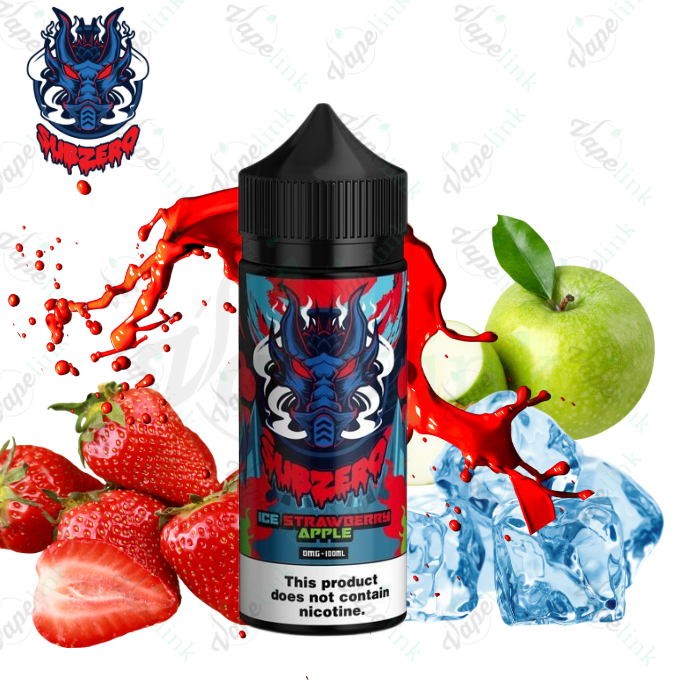 Sub Zero E-Liquids - Ice Strawberry Apple 100ml | E Juice – Vapelink ...