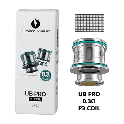 Lost Vape Ursa UB Pro Tank Replacement Coils (3pcs/pack) – Vapelink ...