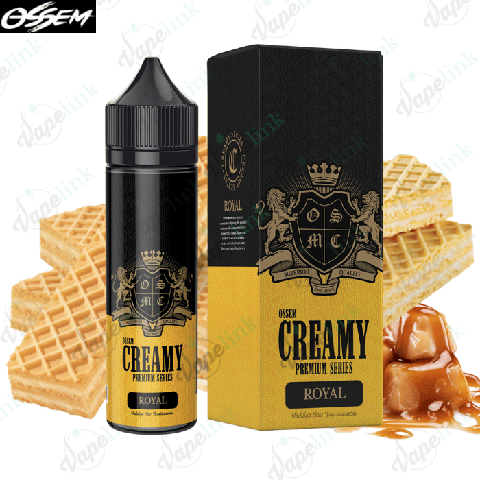 Ossem | Creamy Premium Series | Royal 60ml – Vapelink Australia