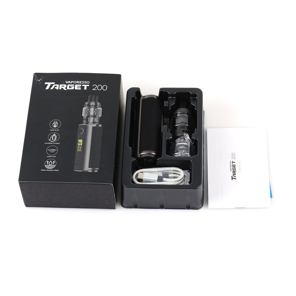 Vaporesso Target 200 Kit With iTank 8ml – Vapelink Australia