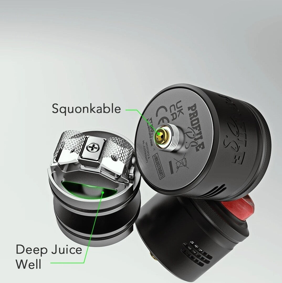 Wotofo Profile PS Dual Mesh RDA | Wotofo – Vapelink Australia