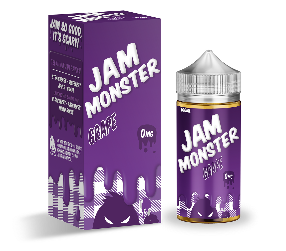 Jam Monster - Grape 100ml | Jam Monster Vape Juice – Vapelink Australia